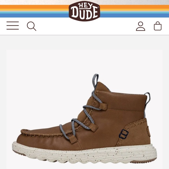 Hey Dude | Shoes | Reyes Boot Leather | Poshmark